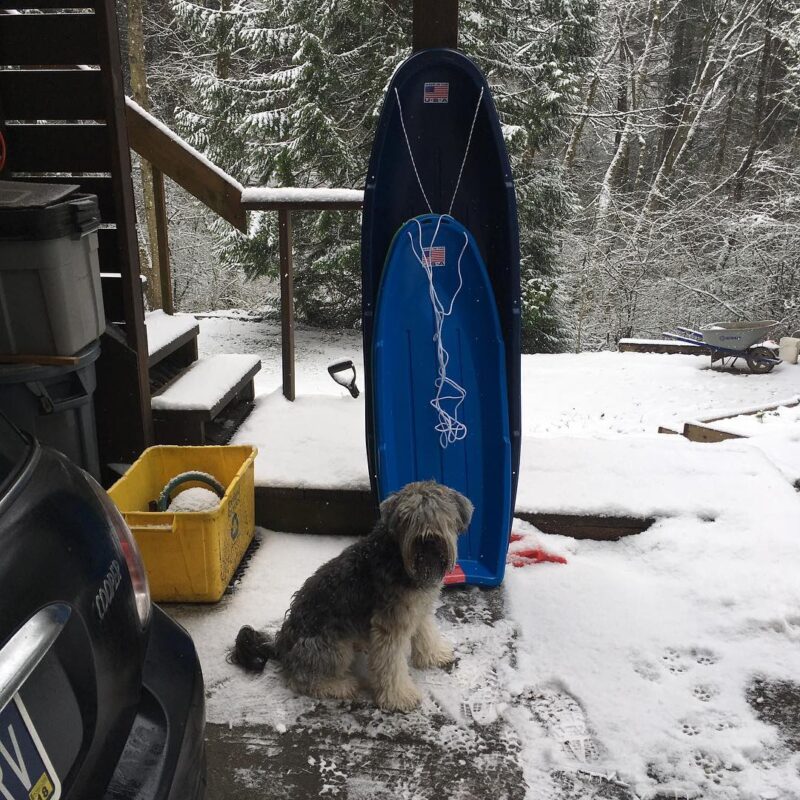 Ready for the snow! – Andy Clift