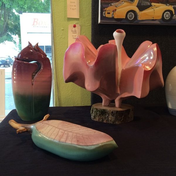 All set up at Pulse Art Gallery, 1 block away from Art at the Pearl ...